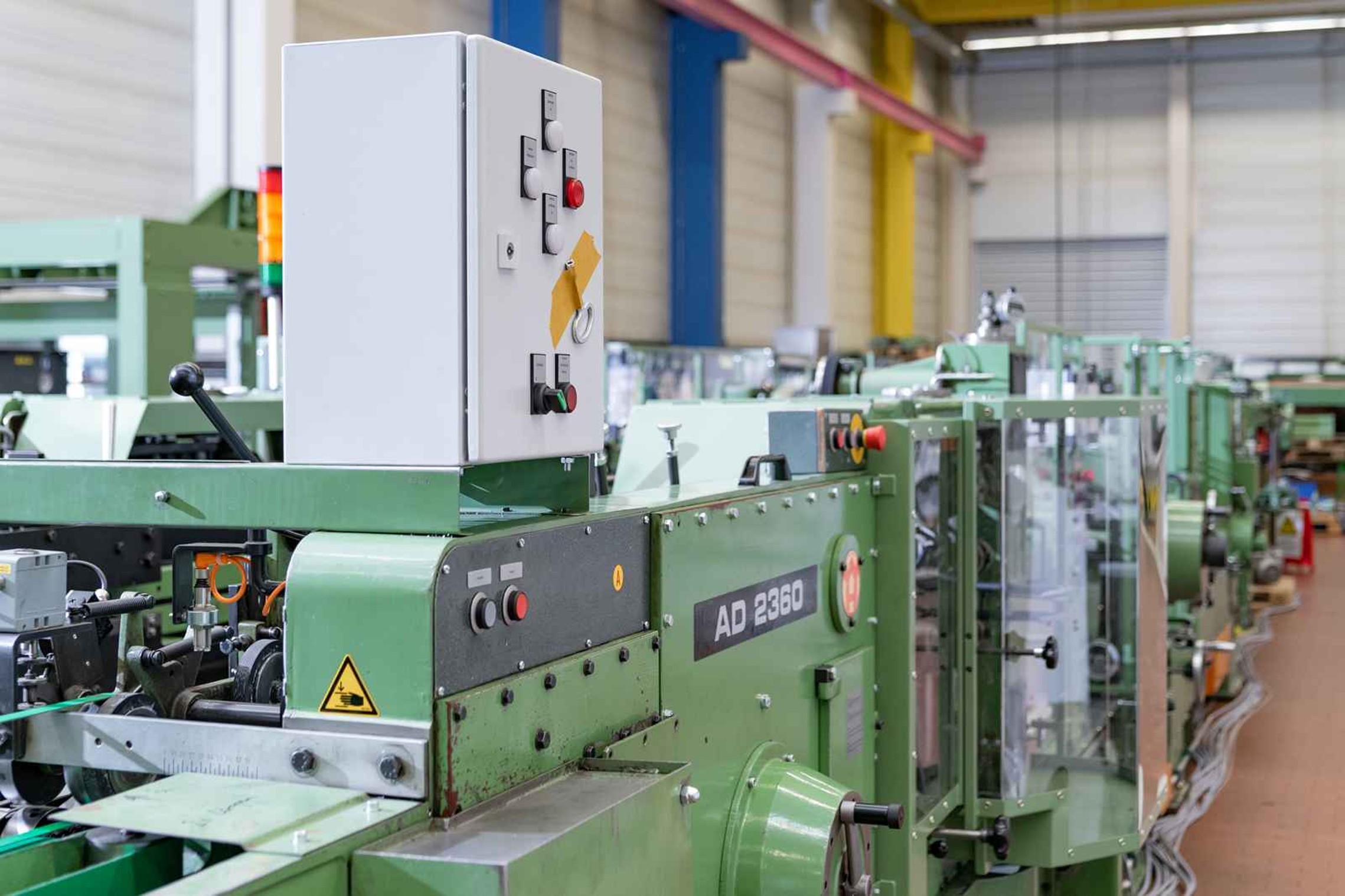 Second hand machines