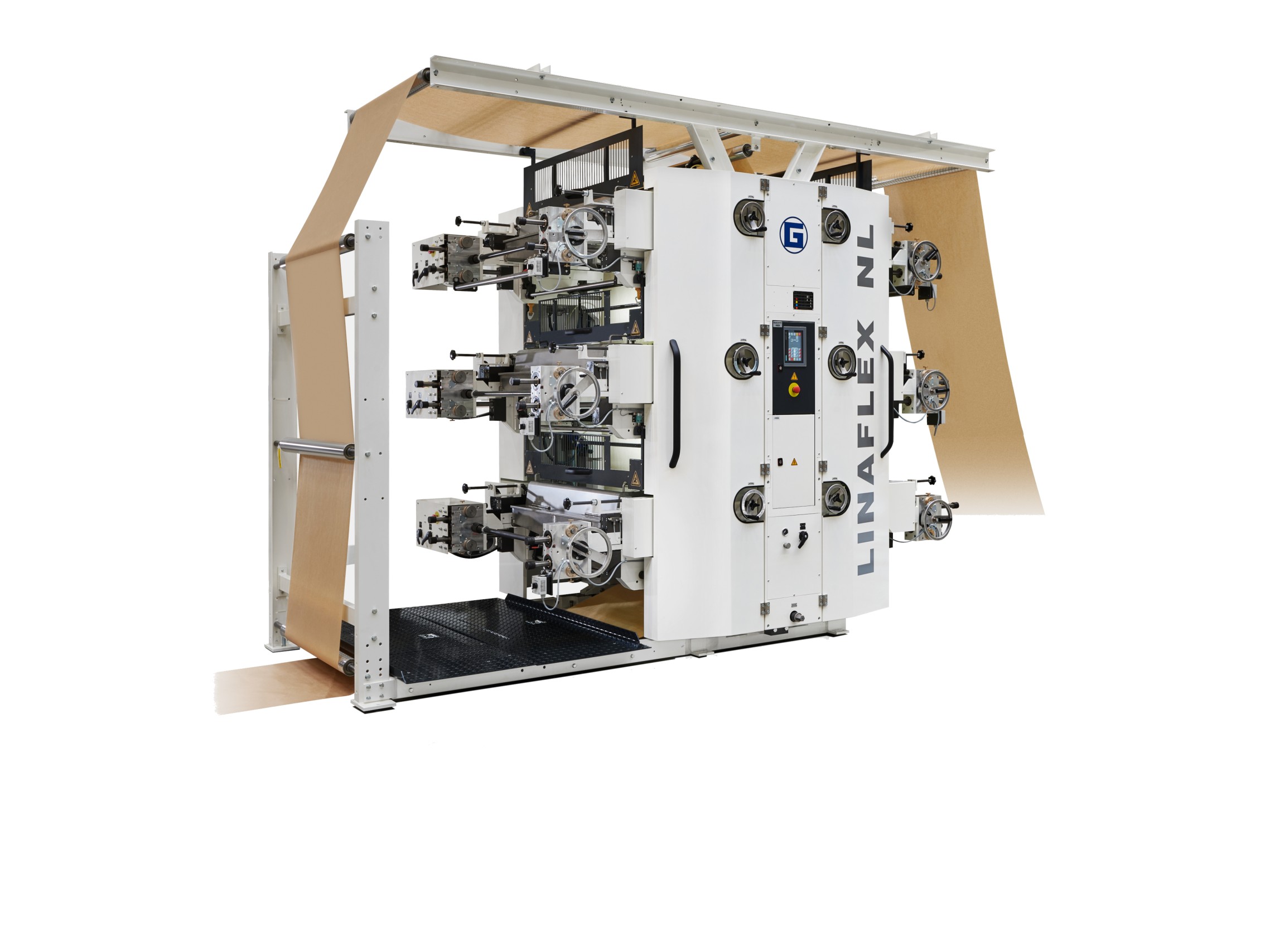 Flexographic printing press